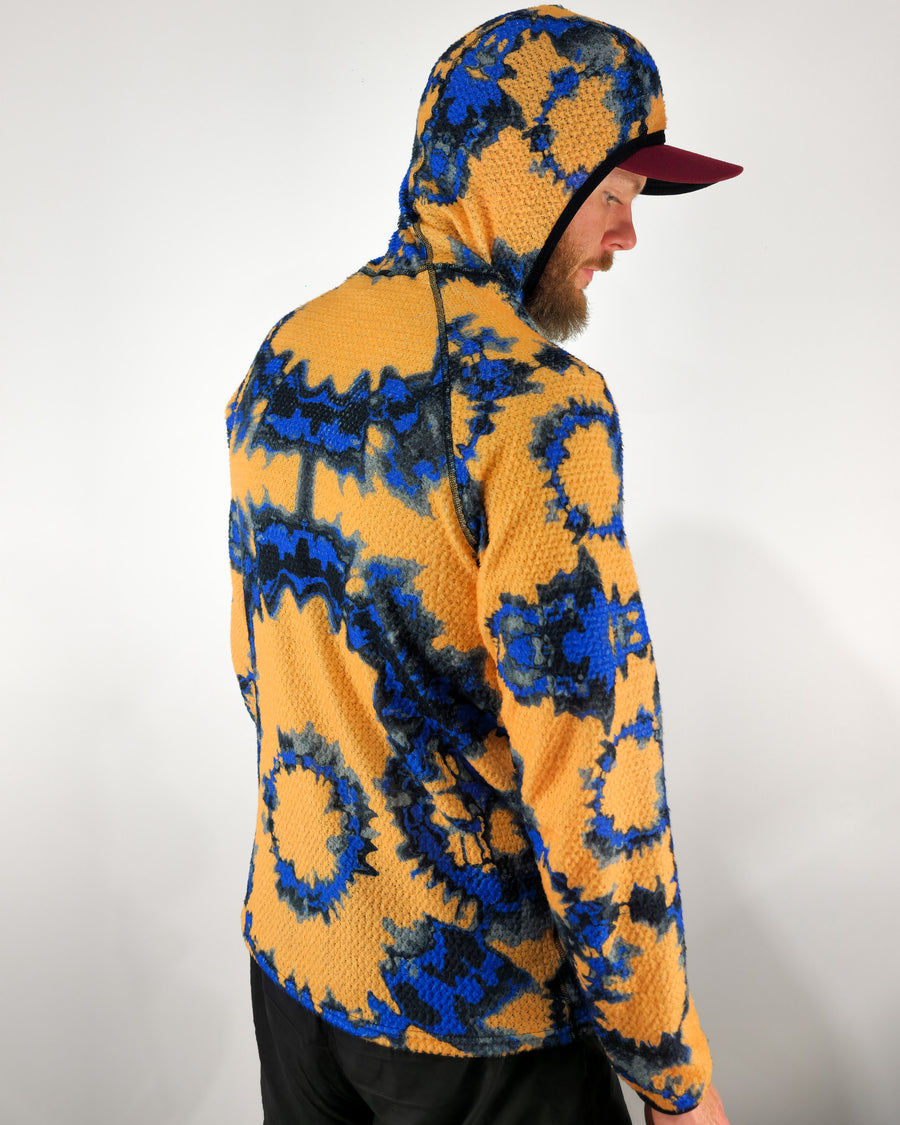 Printed Alpha Direct 90 Hoodie "Shibori" – High Tail Designs